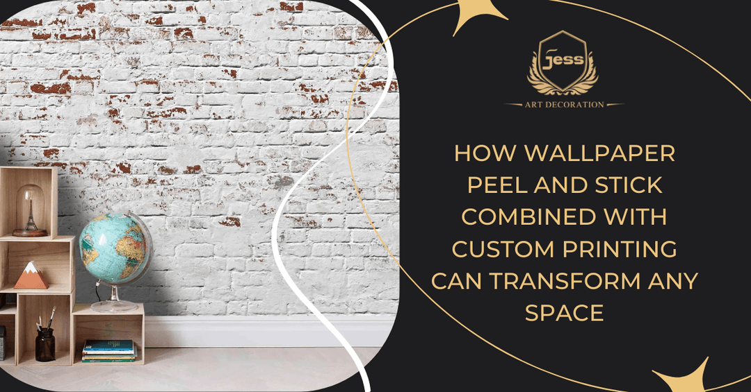 How Wallpaper Peel and Stick Combined with Custom Printing Can Transfo ...