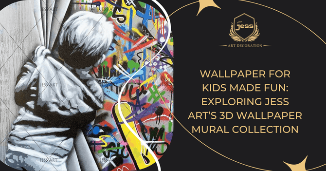 Wallpaper for Kids Made Fun: Exploring Jess Art’s 3D Wallpaper Mural C ...