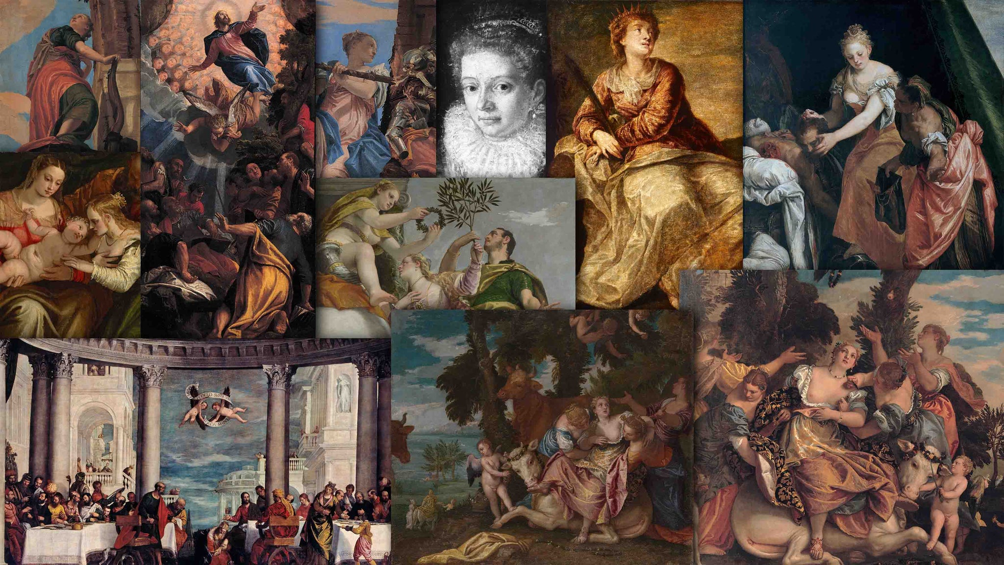 3D Oil Painting World-Famous Masterpiece Wall Mural Wallpaper YXL 24 ...