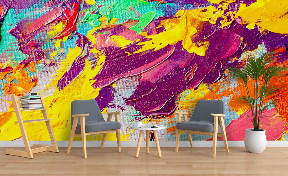 3D Abstract Oil Painting Wall Mural Wallpa 21 – Jessartdecoration