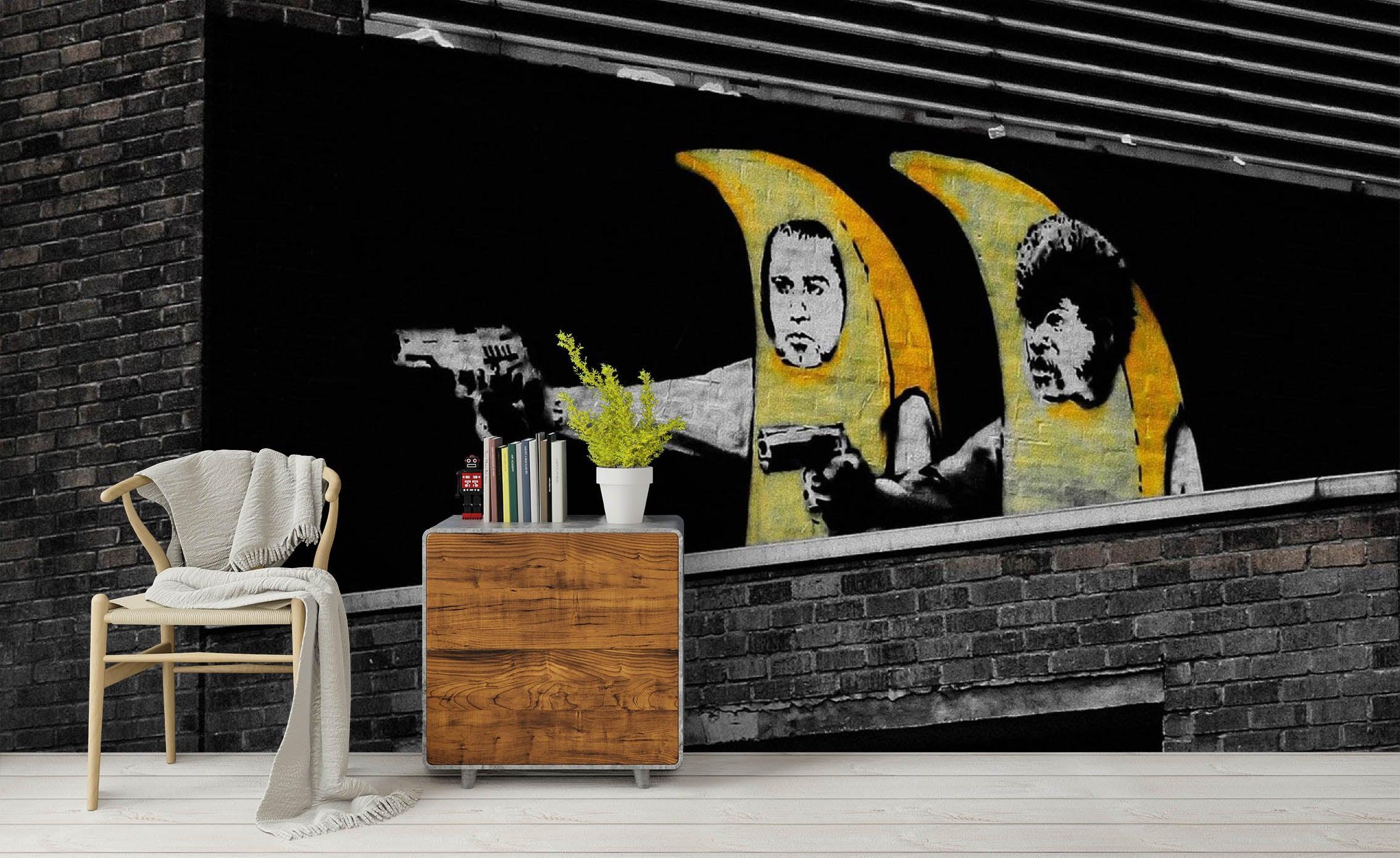 Banksy Banana Wallpaper