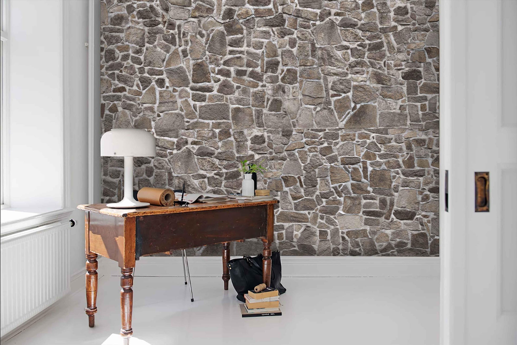 3D Stone Wall Effect Wall Mural Wallpaper 86 – Jessartdecoration