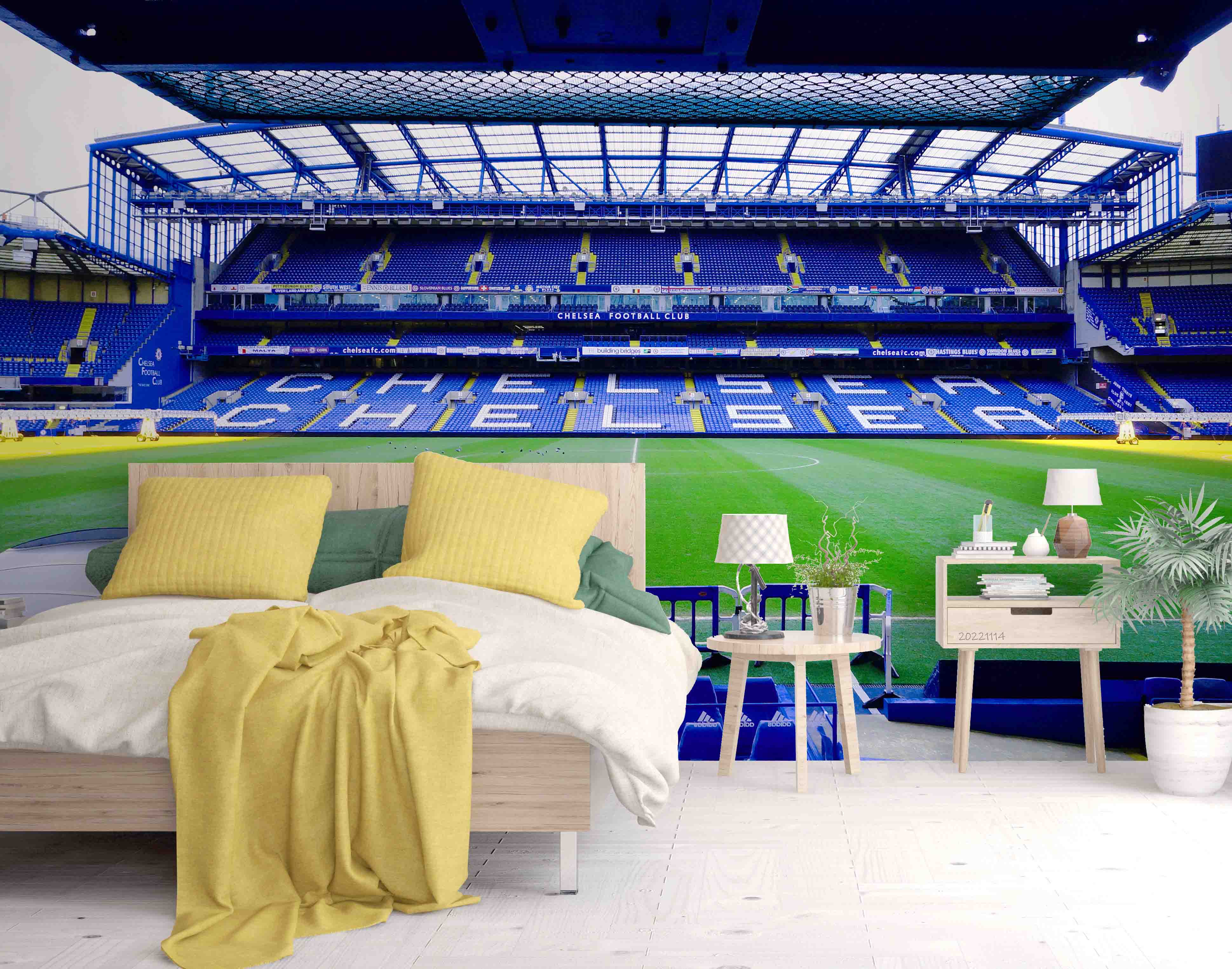 chelsea wallpaper bedroom