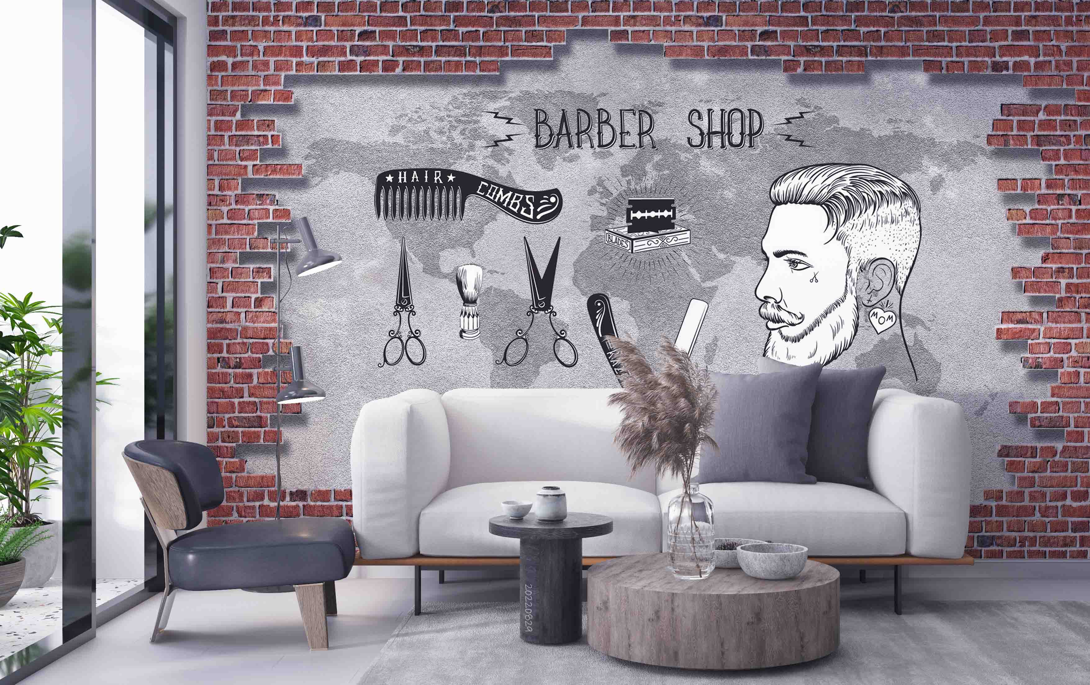 barber wallpaper background