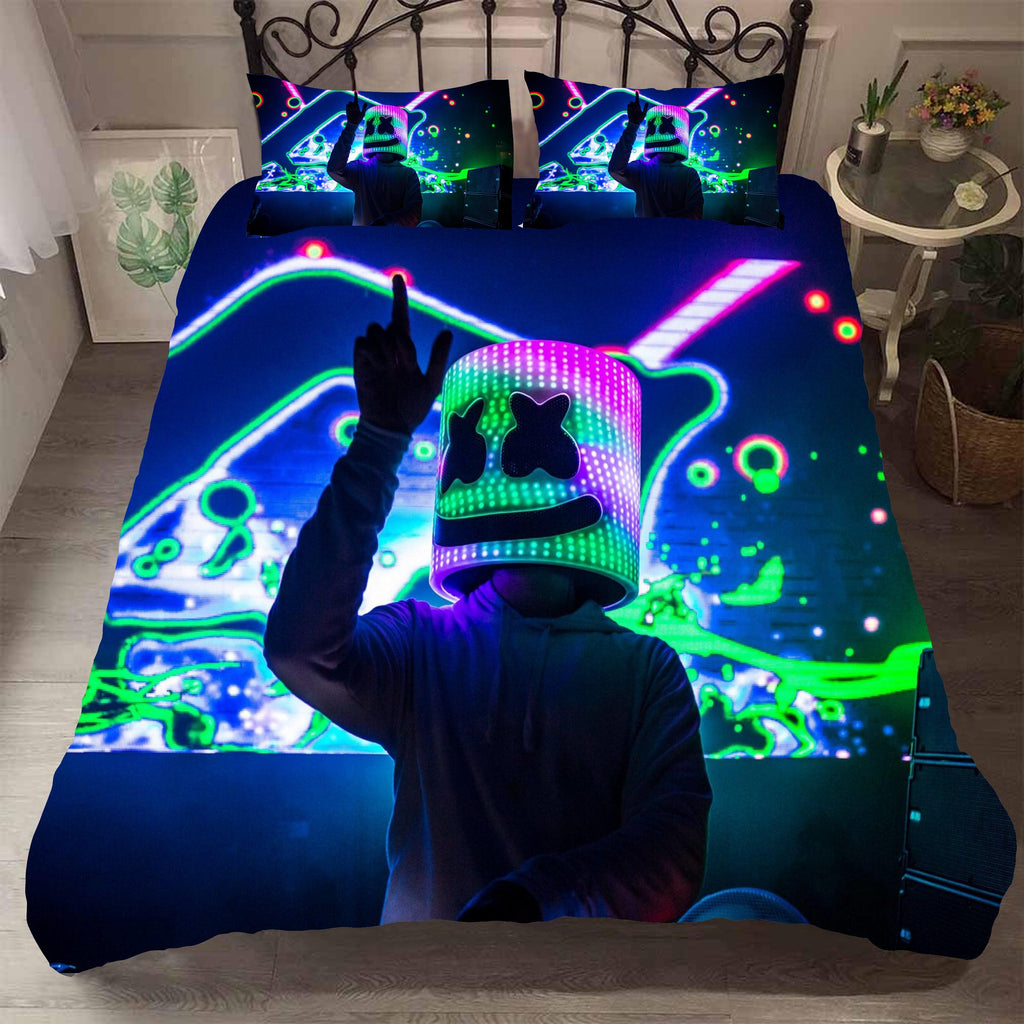 3D Marshmello Doctom Quilt Cover Set Bedding Set Pillowcases 17 ...