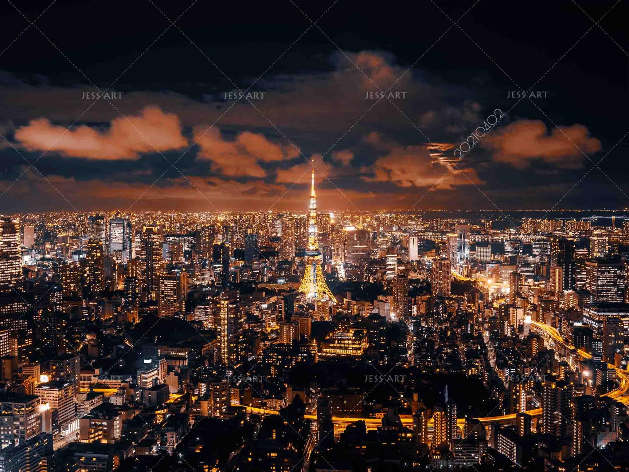 3D Architecture City Night View Wall Mural Wallpaper LQH 64 ...