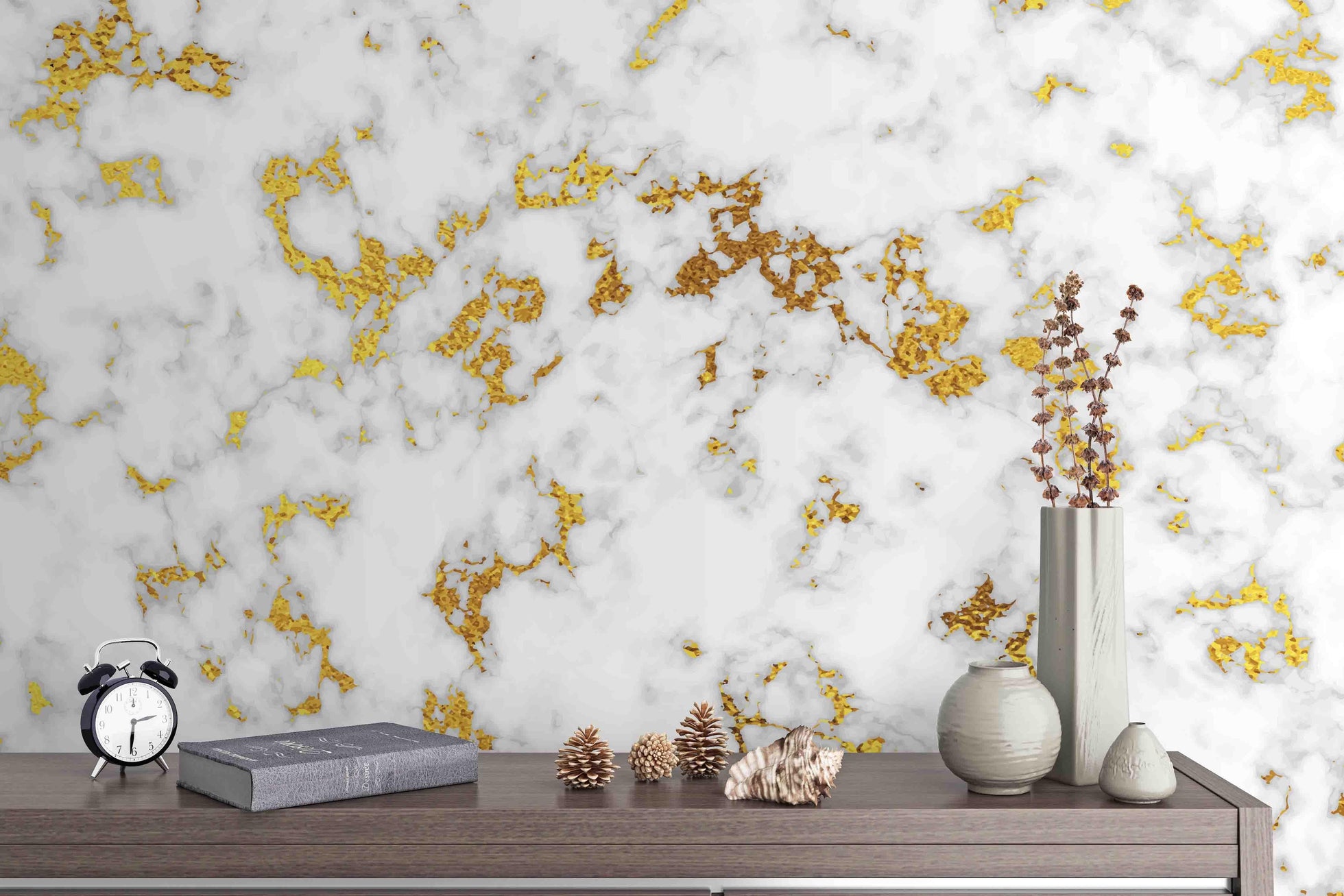 3D Light Marble Effect Wall Mural Wallpaper 22 – Jessartdecoration